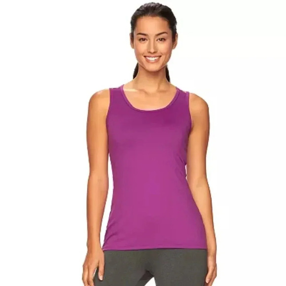 GAIAM | Tops | Gaiam Strength Keyhole Yoga Tank | Poshmark
